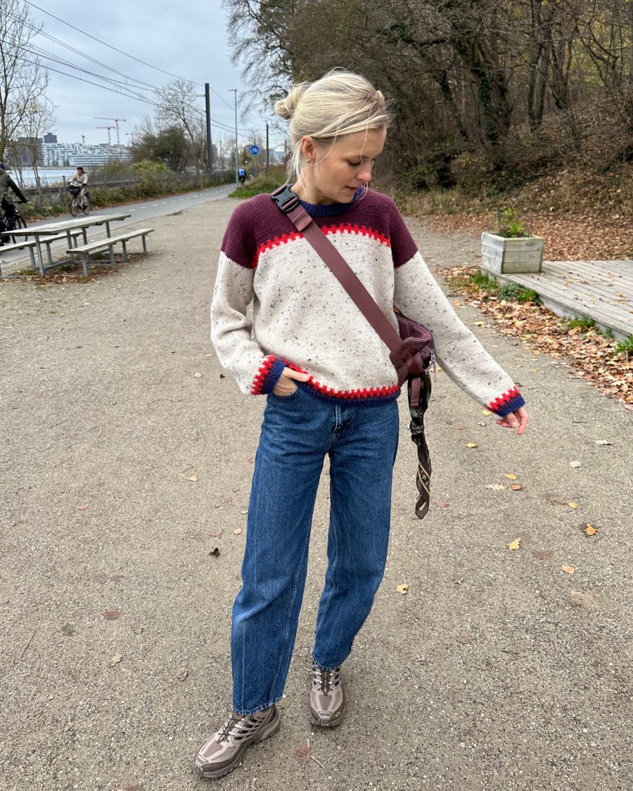 Cross Sweater – PetiteKnit