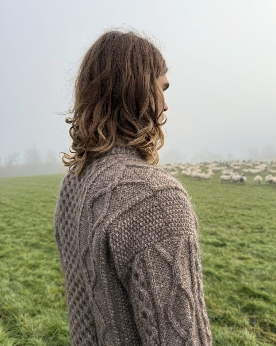 Dagmar Zipper Sweater Man – PetiteKnit