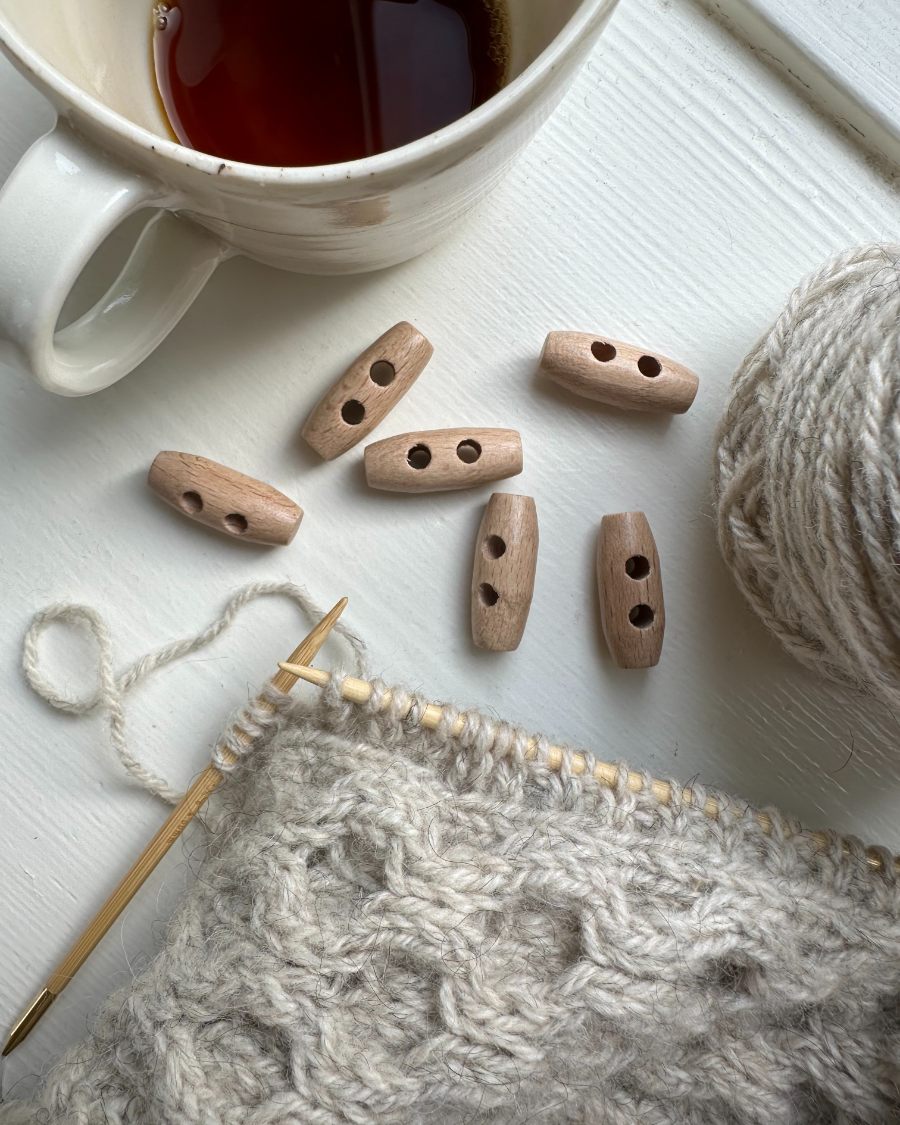 Toggles 30 mm - 6 pcs – PetiteKnit