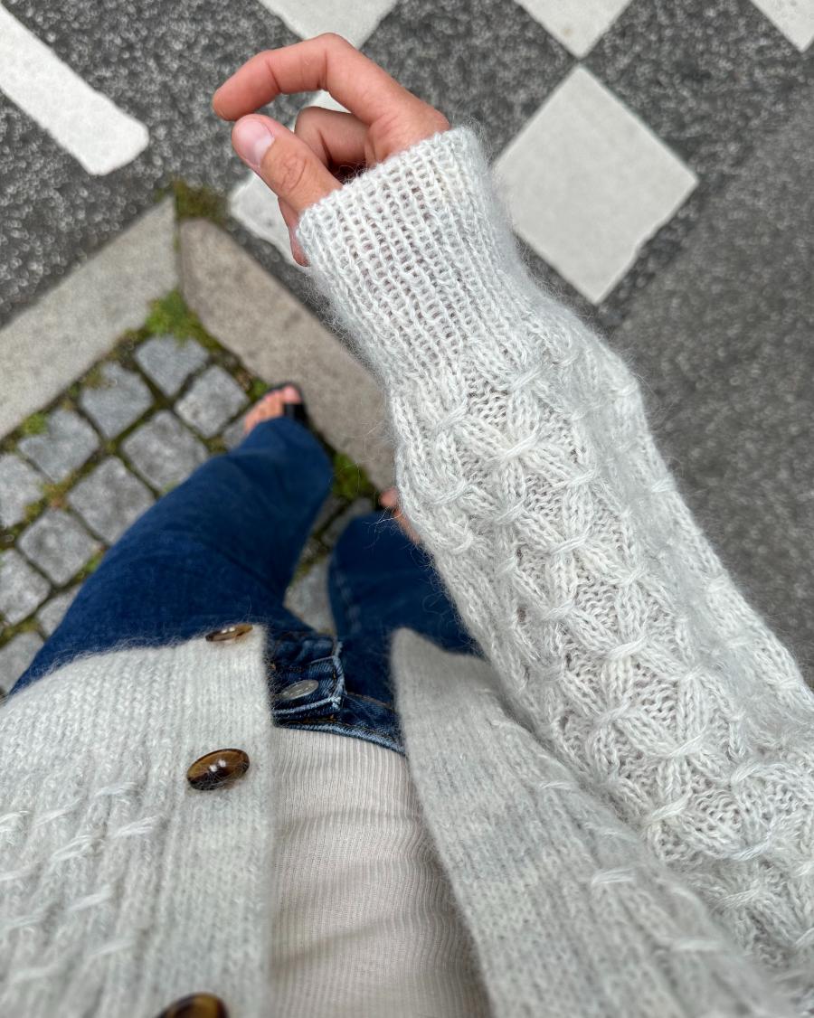 Jenny Jacket V-neck – PetiteKnit