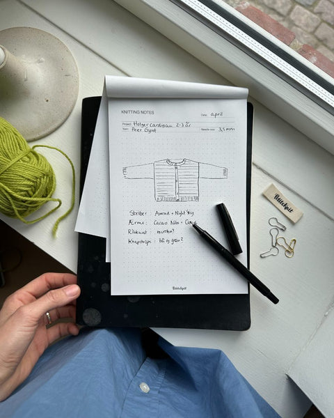 Notepad - bullets - A5 – PetiteKnit