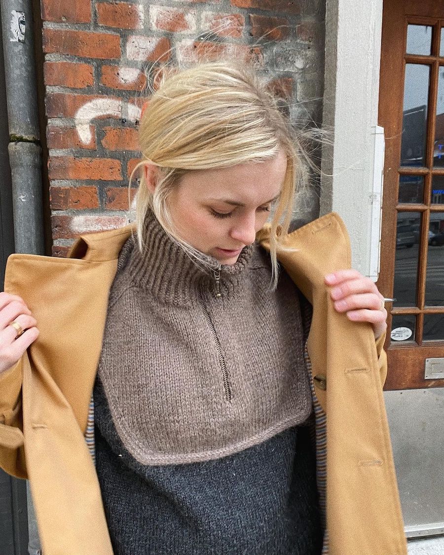 Zipper Neck – PetiteKnit